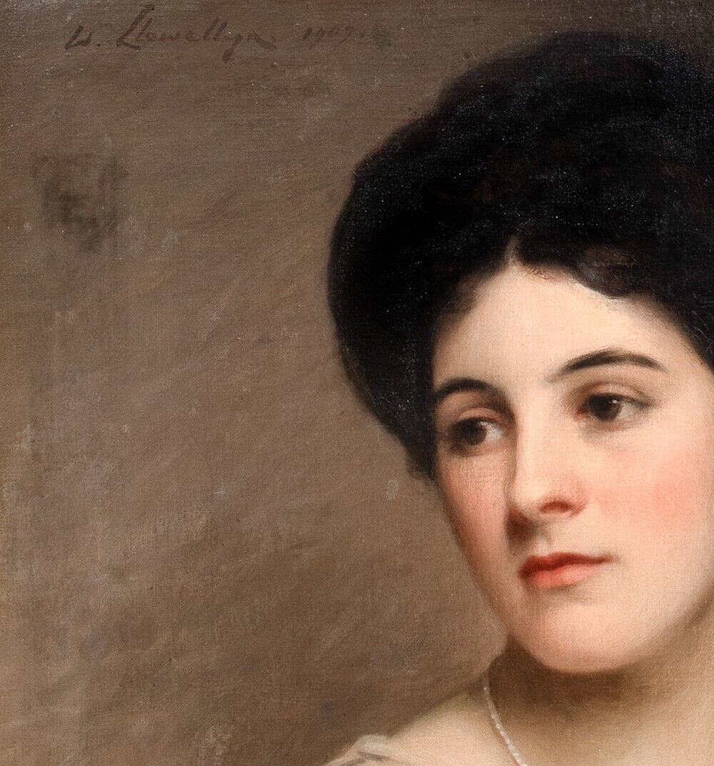 Samuel Henry William Llewellyn | PORTRAIT OF CONSTANCE LUCKOCK (20th ...