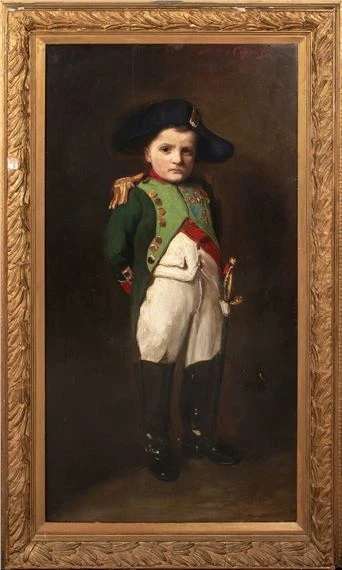 Frank Thomas Copnall | PORTRAIT OF A CHILD AS NAPOLEON BONAPARTE (19th ...