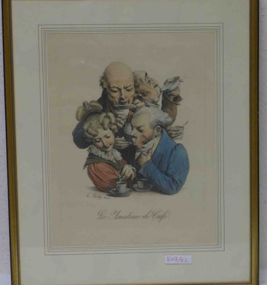Louis-Léopold Boilly | Les Amateurs de Café | MutualArt