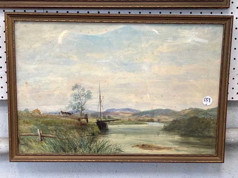 W. Bennett | RIVER SCENE | MutualArt