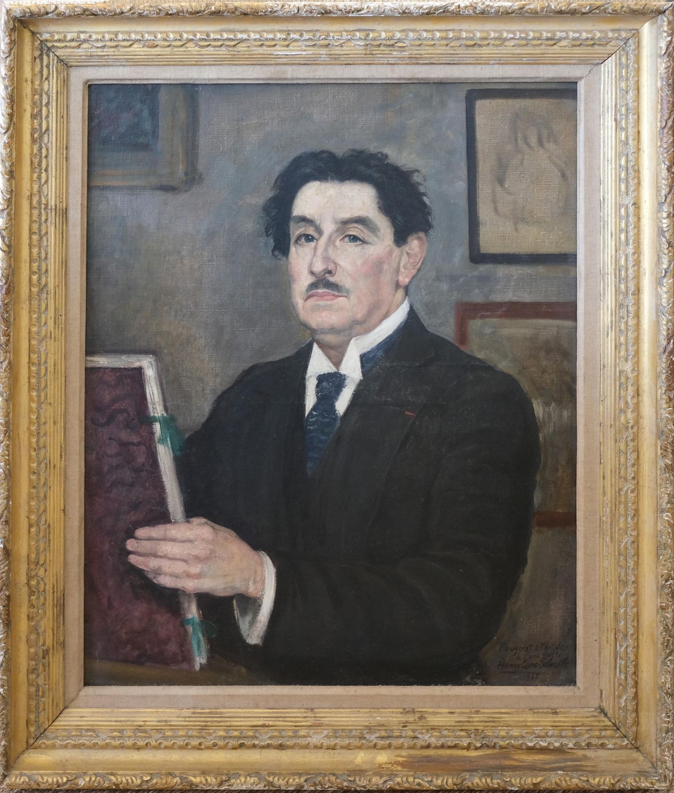 Henry Caro-Delvaille | Autoportrait d'Emmanuel FOUGERAT (1927) | MutualArt