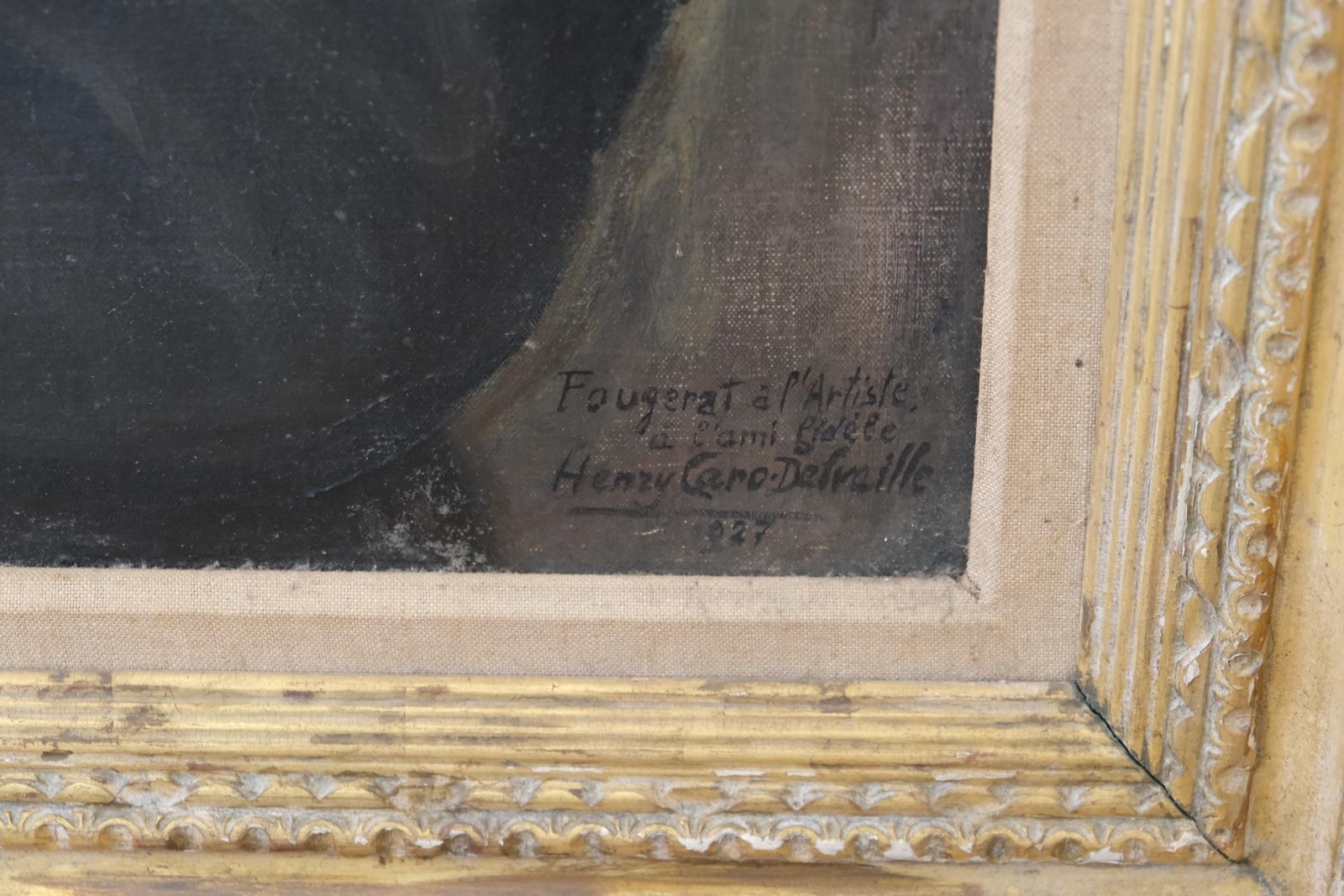 Henry Caro-Delvaille | Autoportrait d'Emmanuel FOUGERAT (1927) | MutualArt