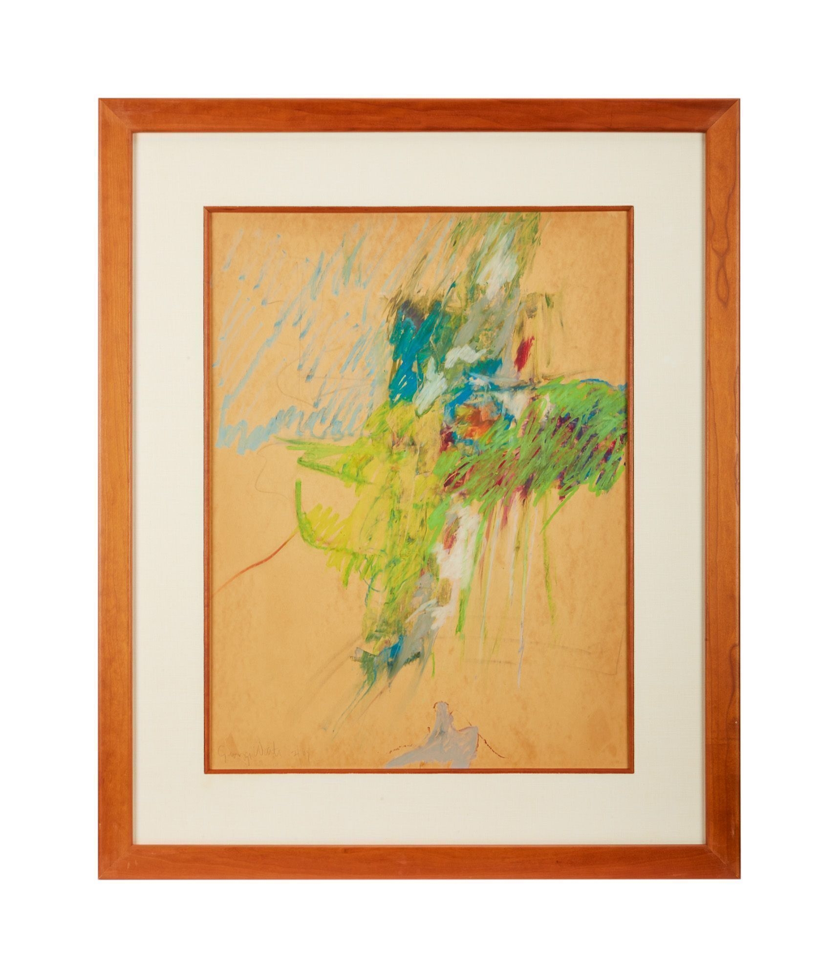 George Waite | Playboy | George Waite Abstract Expressionist Drawing ...