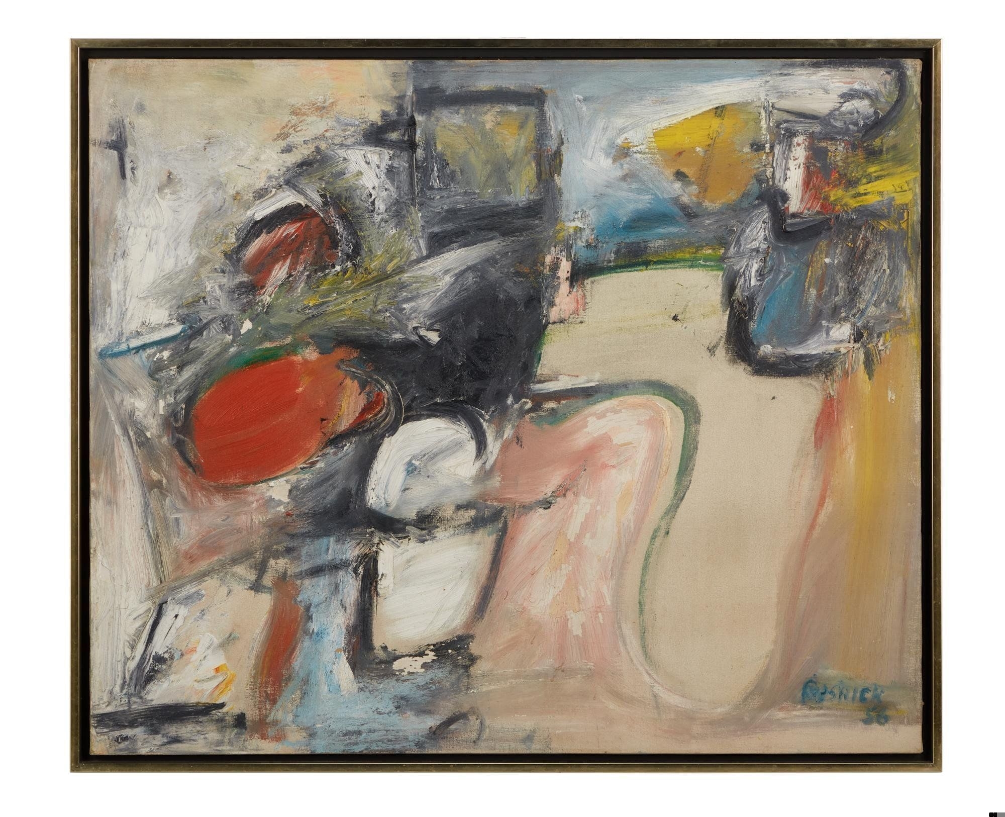 Milton Resnick | Painting I (1957) | MutualArt