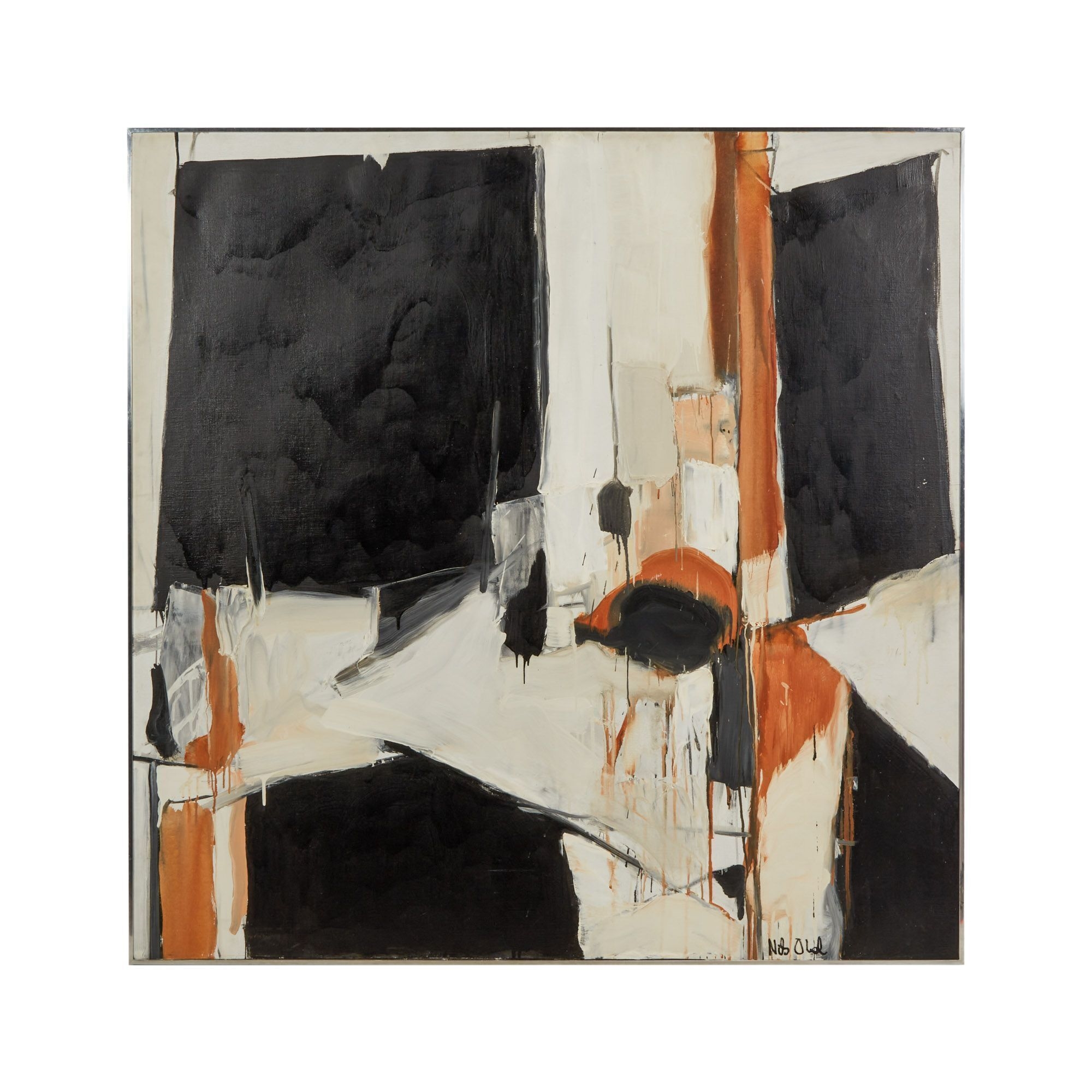 Nils Obel | Playboy | Nils Obel Nature Morte Painting (1970) | MutualArt