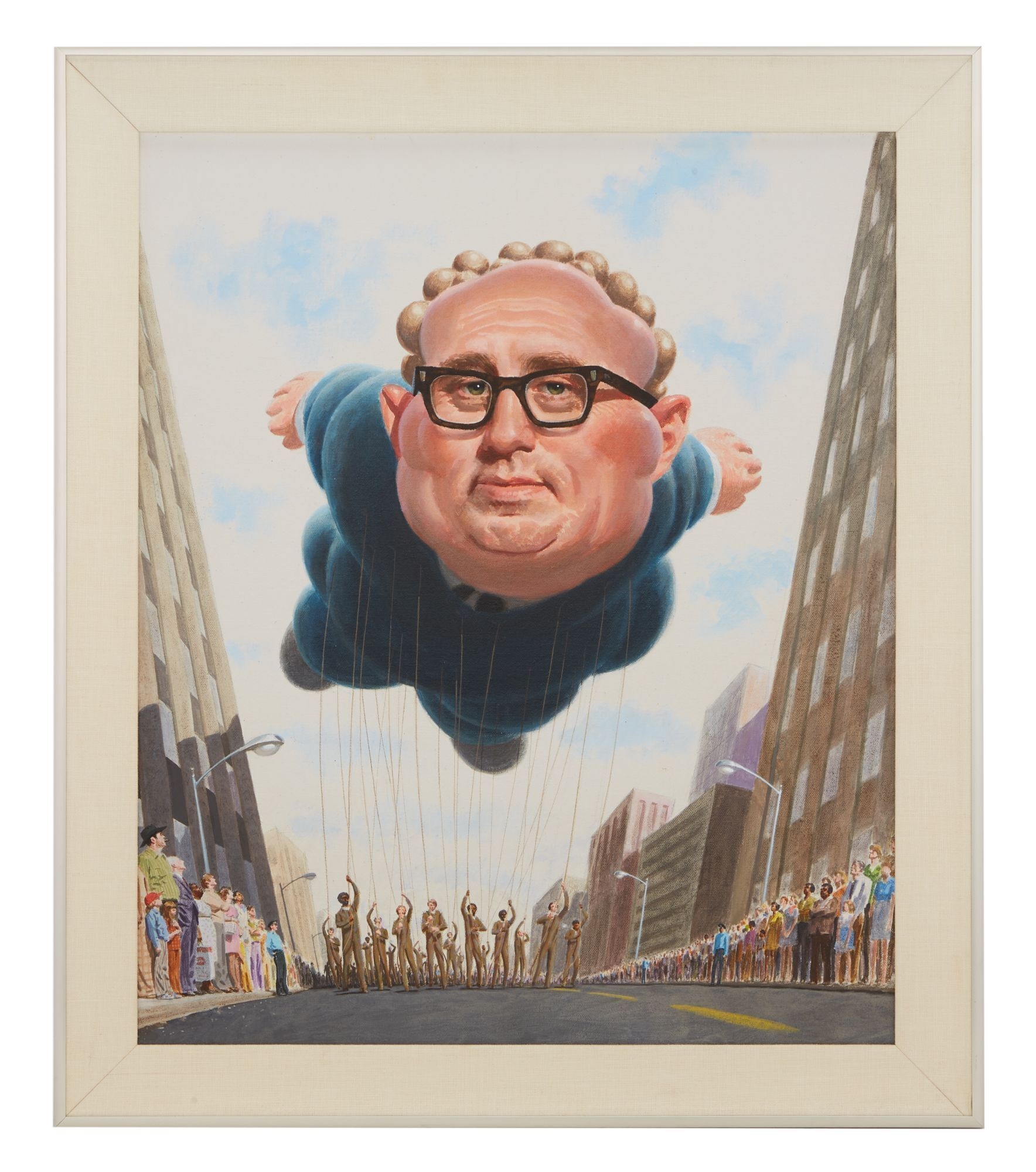Bill Utterback | Playboy | Bill Utterback Painting Of Henry Kissinger ...