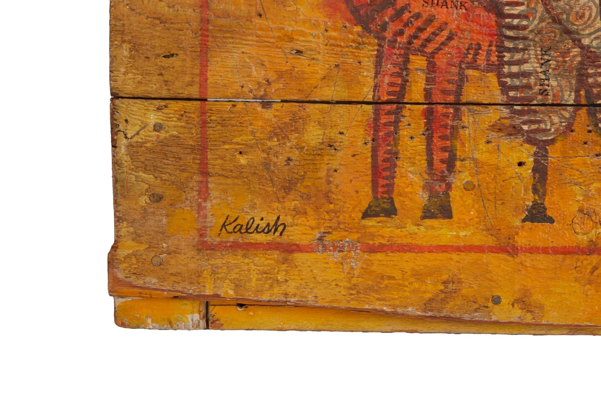 Lionel Kalish | Playboy | Lionel Kalish Chop Talk Painting (1961 ...