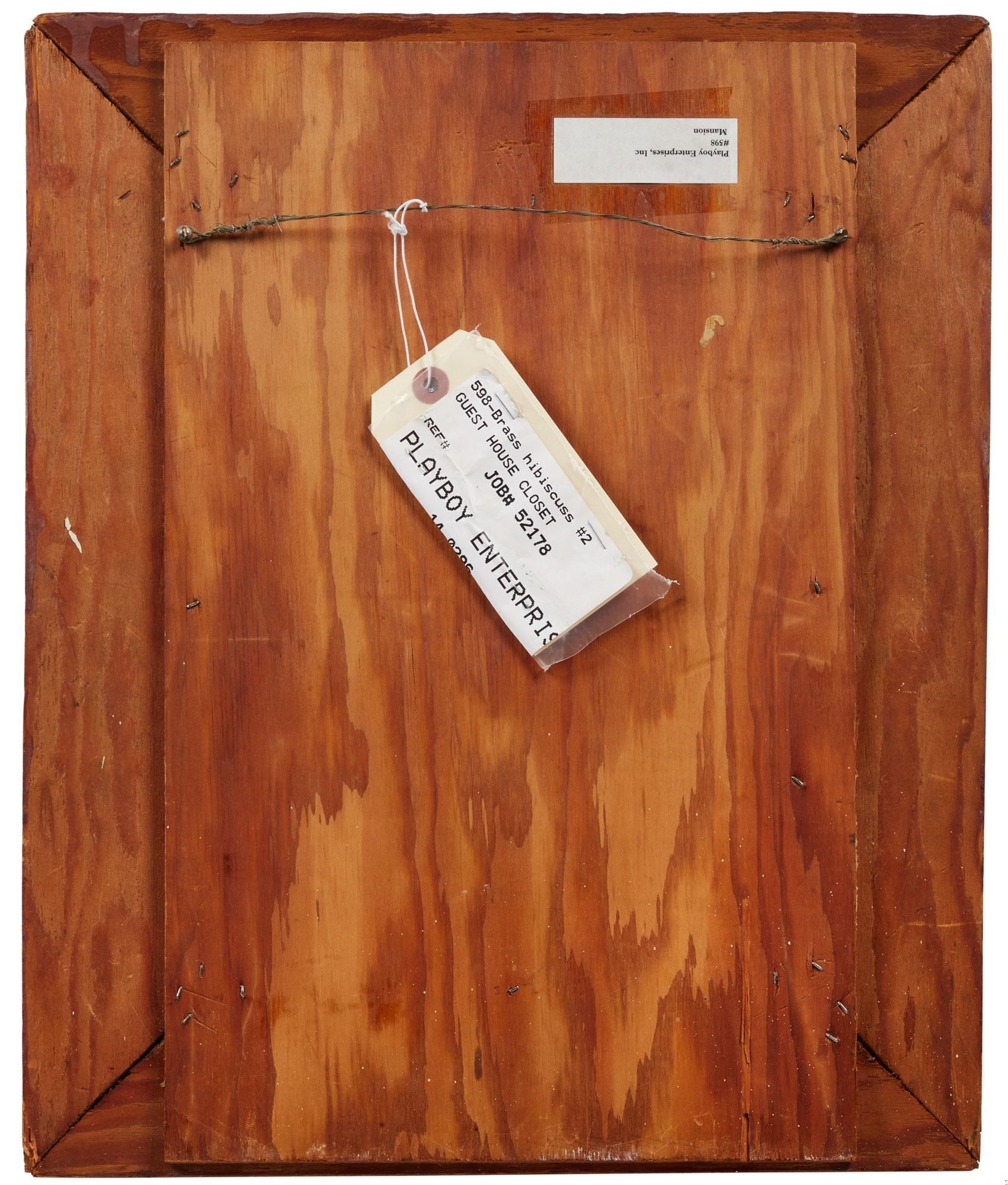 Ferdinand Barbedienne | Hugh Hefner | Barbedienne Plaque and Copper Flower Artworks (19th ...