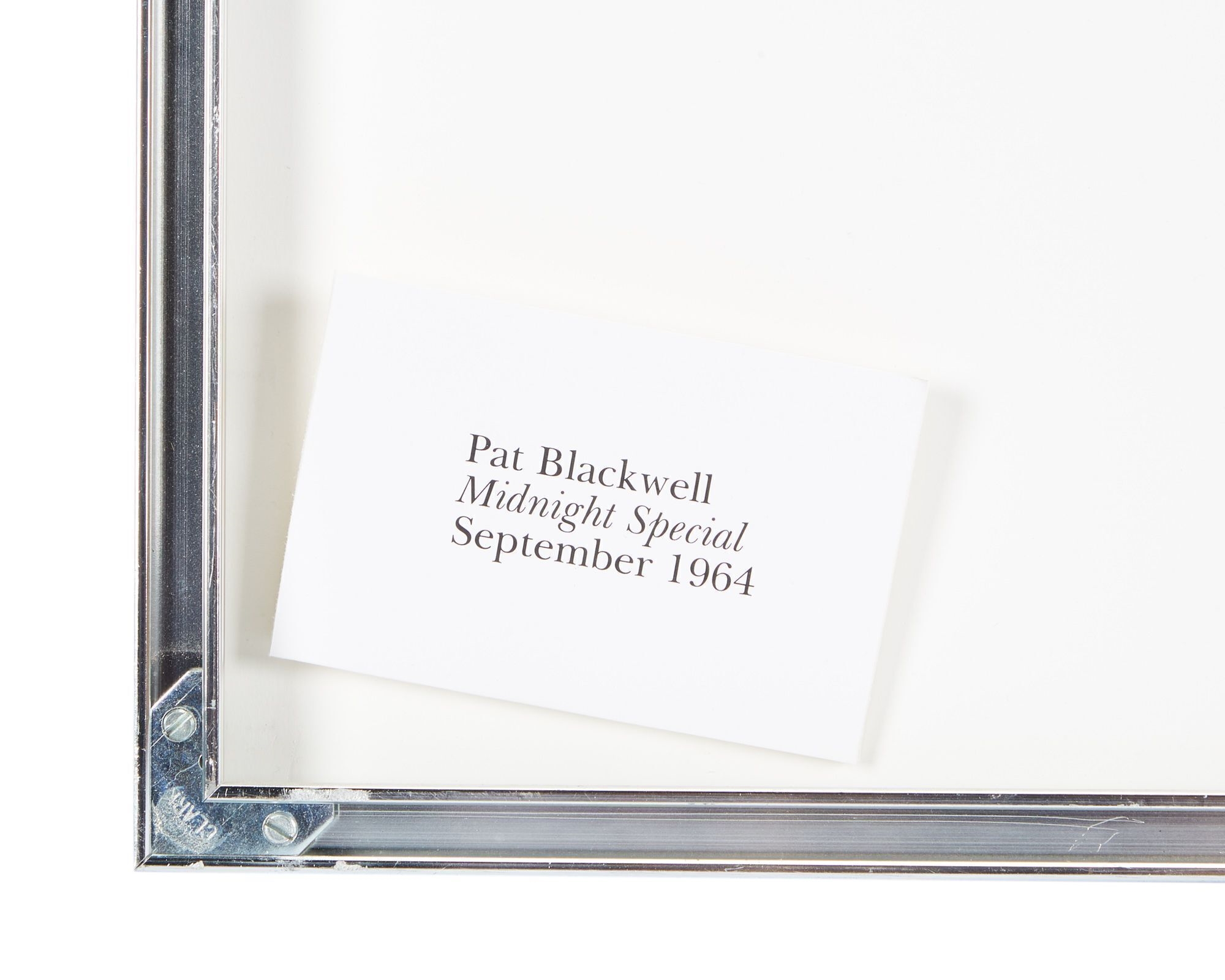 Pat Blackwell | Playboy | Pat Blackwell Midnight Special (1964) | MutualArt