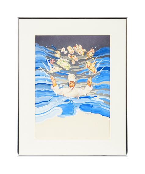 Doug Johnson | Playboy | Doug Johnson A Crossing On The France Drawing ...