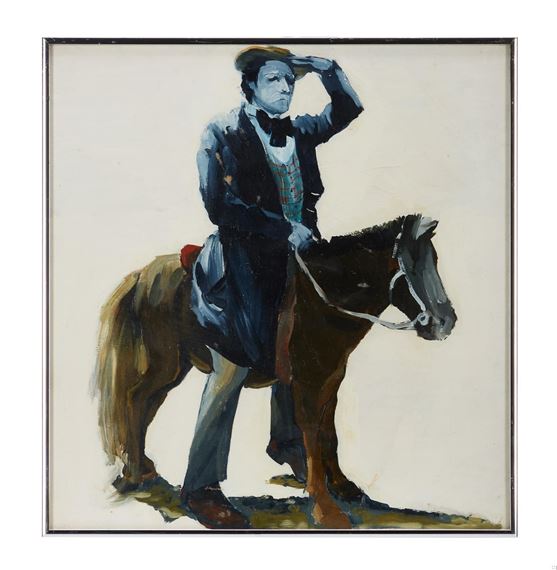 Barry Geller | Playboy | Barry Geller Buster Keaton Painting (20th Century) | MutualArt