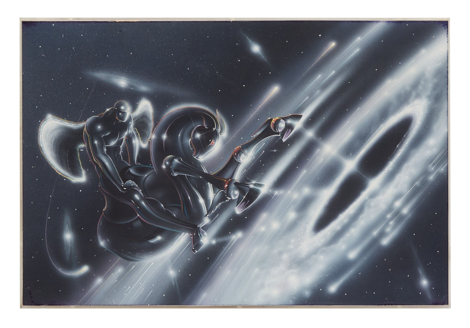 Peter Lloyd | Playboy | Peter Lloyd What's New in the Universe Painting ...
