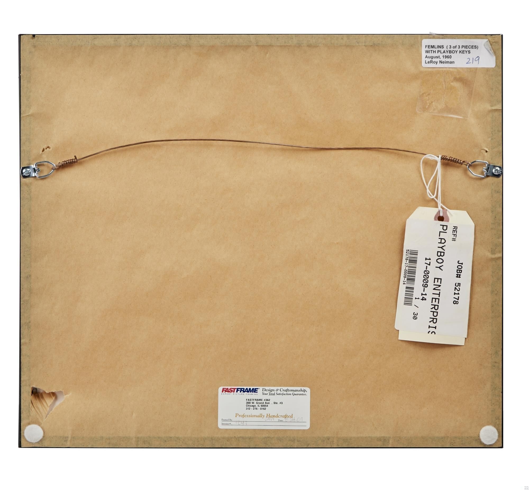 LeRoy Neiman | Playboy | LeRoy Neiman Femlin With Playboy Club Key ...