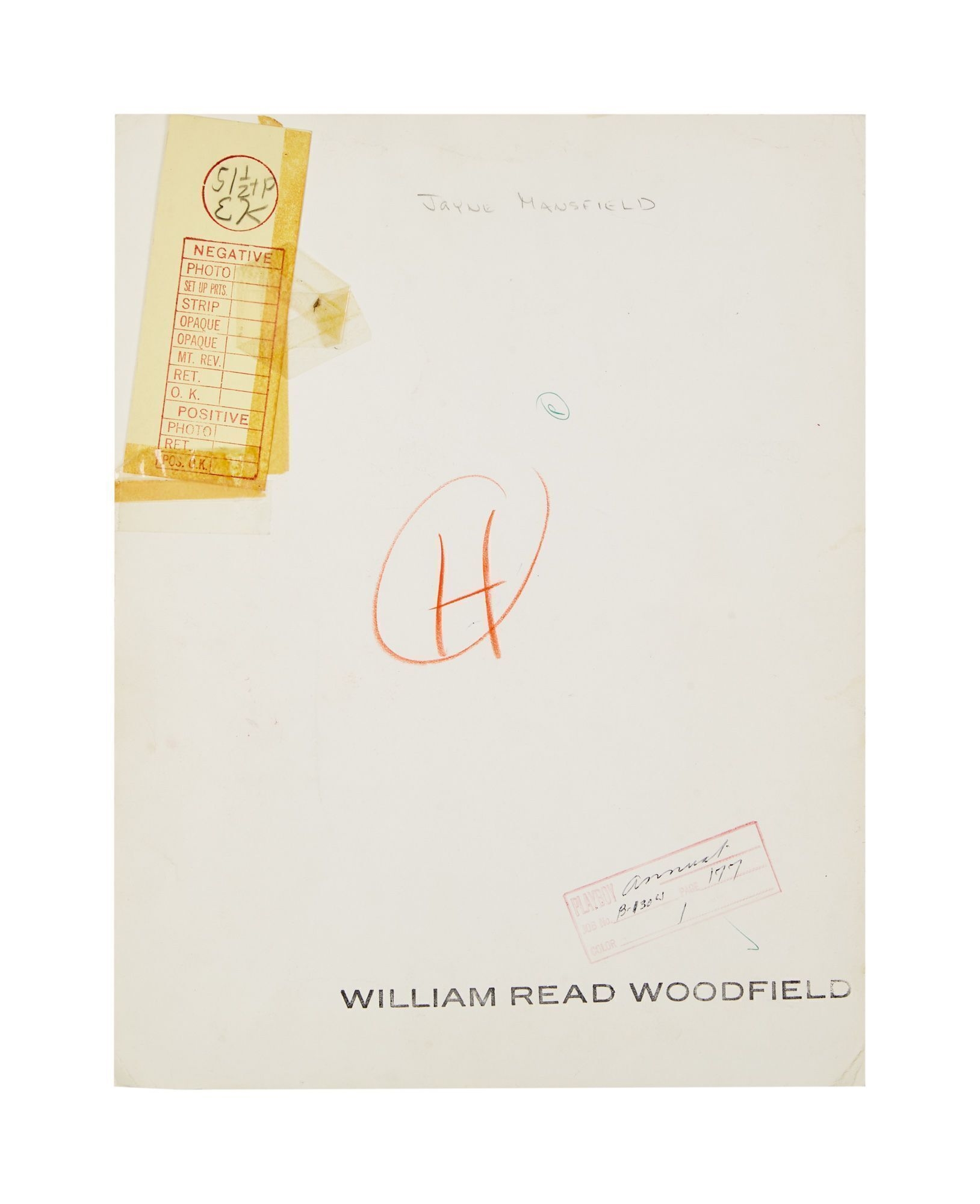 William Read | Playboy | Jayne Mansfield 1956 Black And White Photo By ...