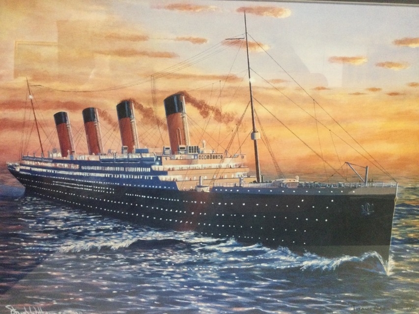 Stuart Williamson | The Titanic - steaming ahead, at dock and night ...