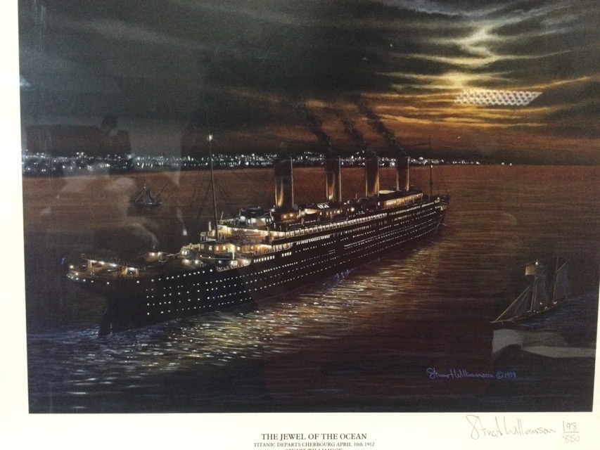 Stuart Williamson | The Titanic - steaming ahead, at dock and night ...