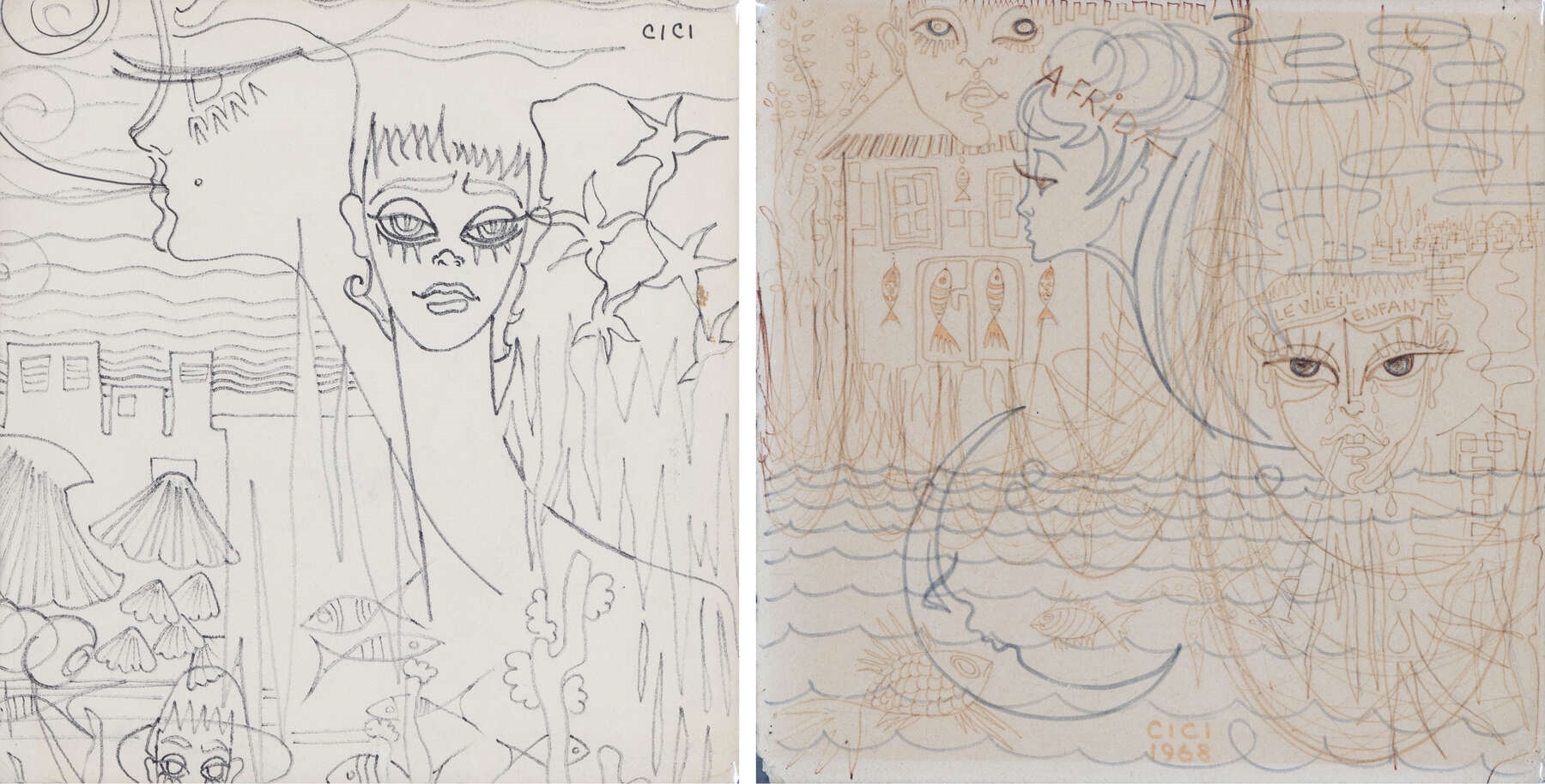 Cici Sursock | Underwater (1968) | MutualArt