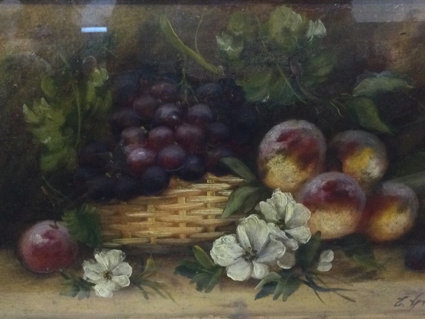 E. Chester | Victorian still life with fruit | MutualArt