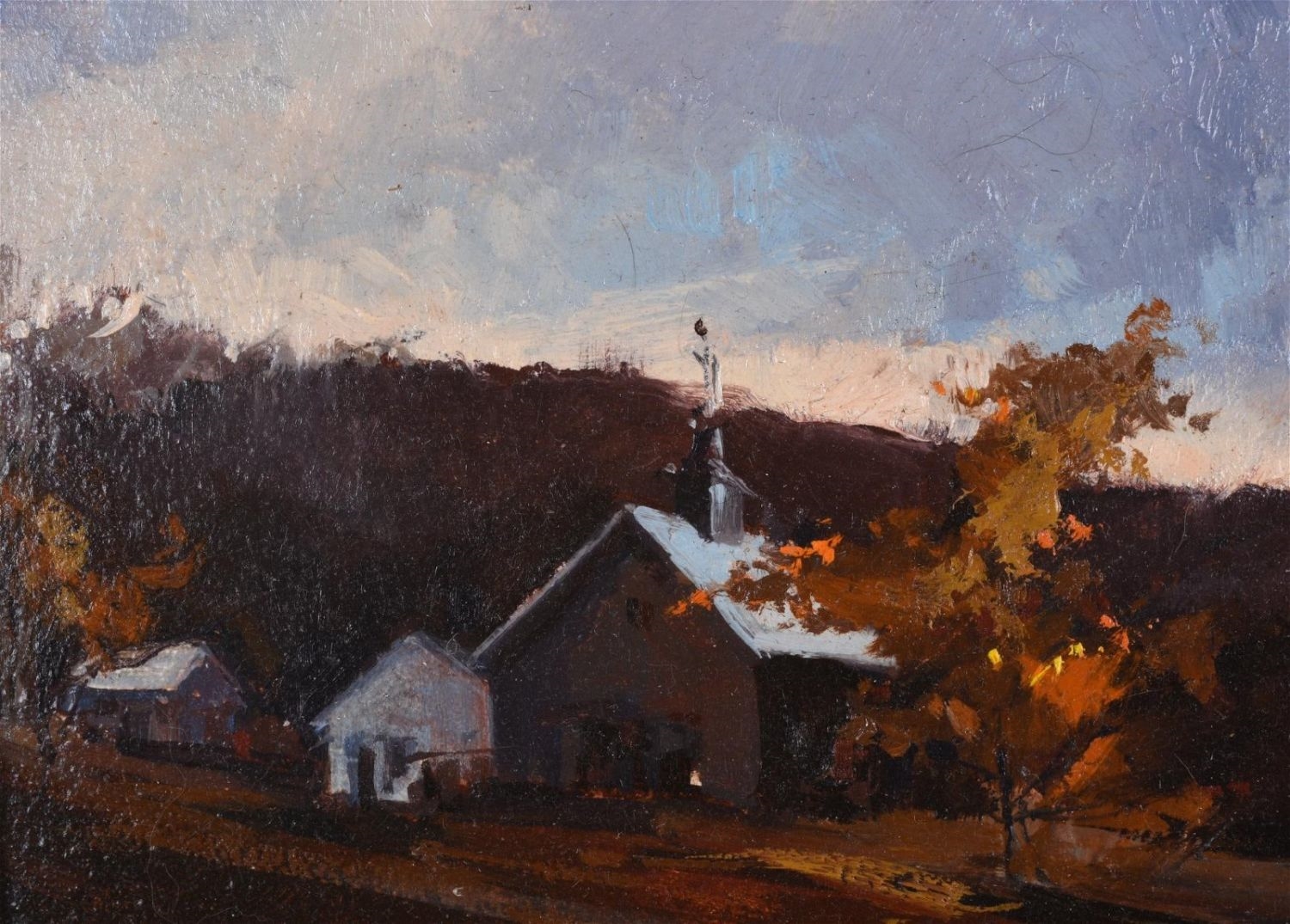 Ted Goerschner | TED GOERSCHNER VERMONT LANDSCAPE PAINTING | MutualArt