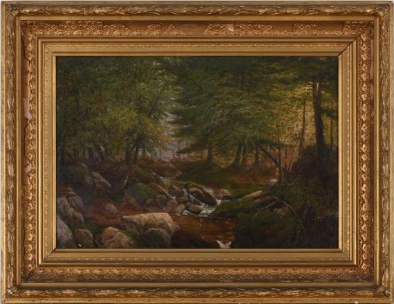 Joseph Ropes | JOSEPH C. ROPES (1812 - 1885). FOREST STREAM | MutualArt