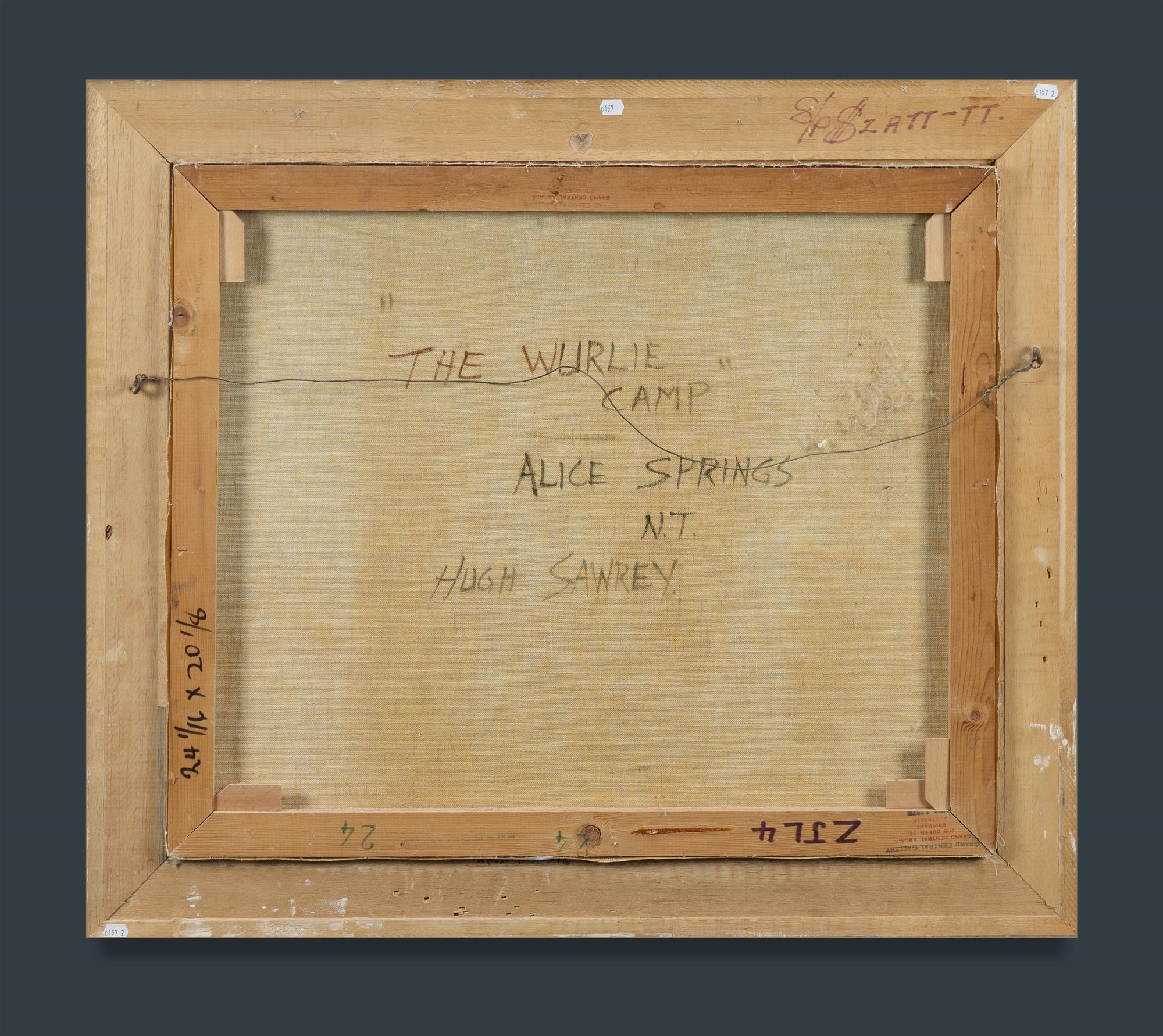 Hugh Sawrey | The Wurlie Camp (Alice Springs, NT | MutualArt