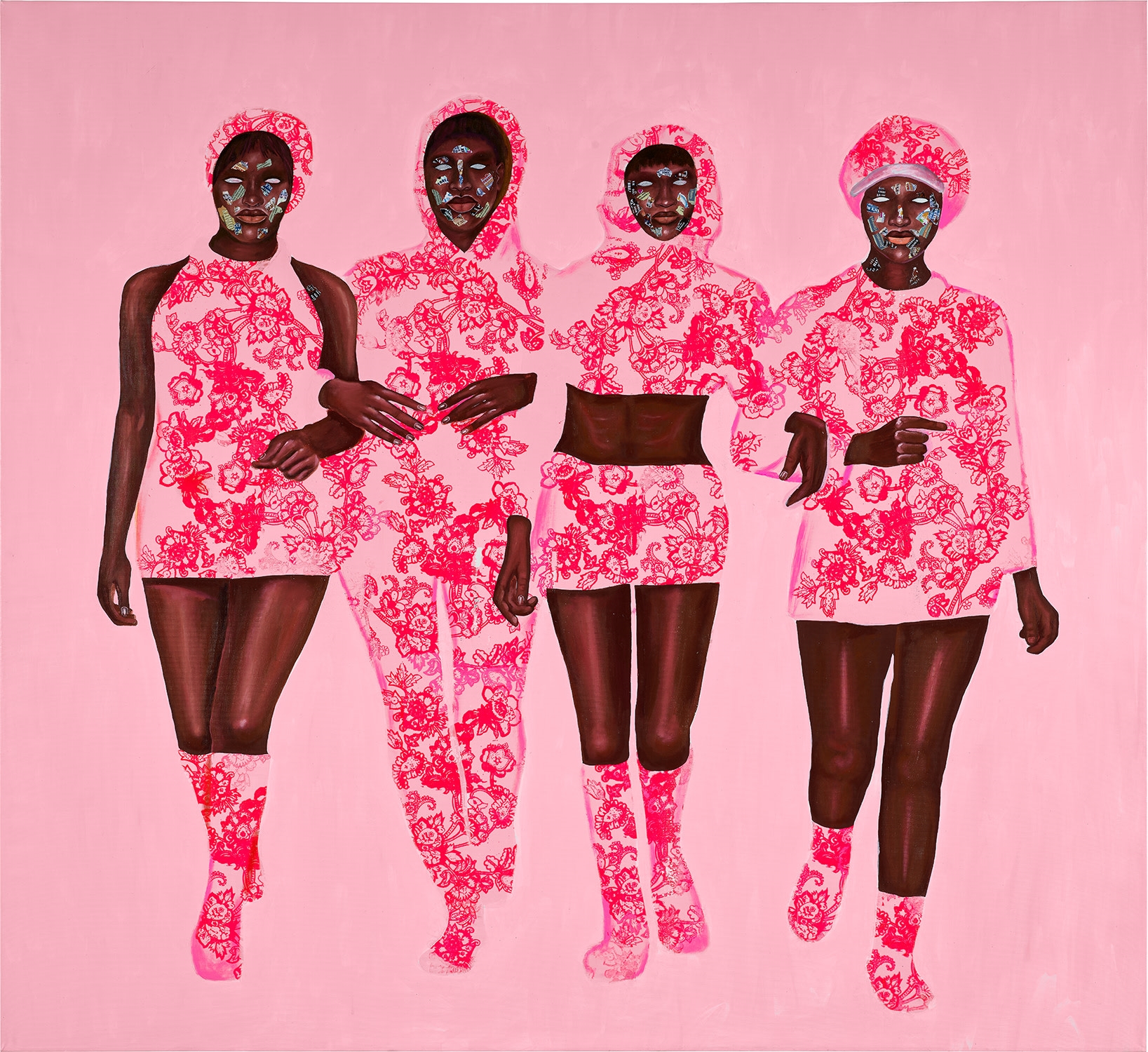 Emmanuel Taku | A Red Pair (2021) | MutualArt