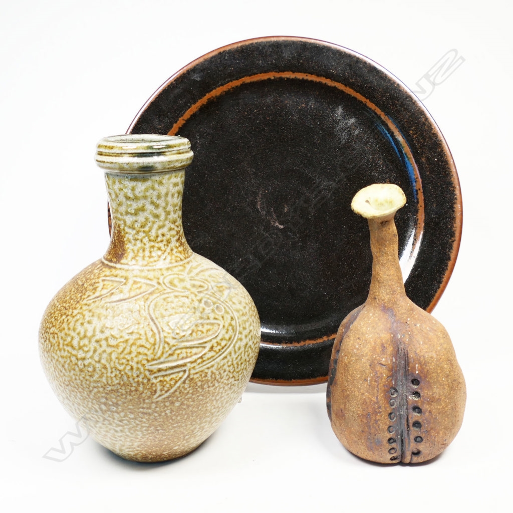 John Anderson | John Anderson salt glazed vase | MutualArt