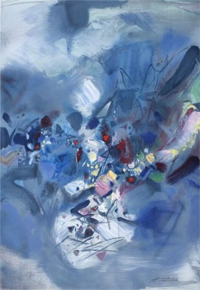 Chu Teh-Chun | Chu Teh-Chun (1920 – 2014 | MutualArt