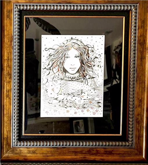Csaba Markus | Mermaid of Love (2022) | MutualArt