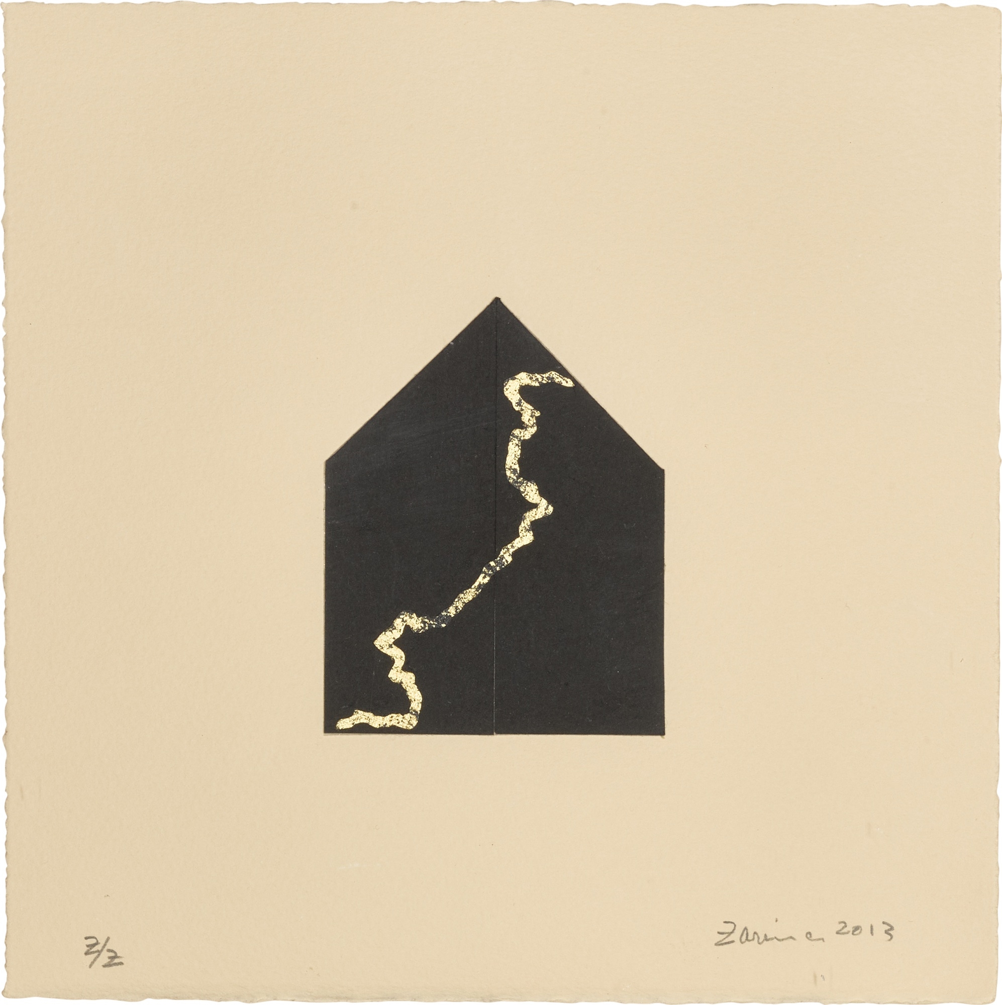 Zarina Hashmi | Untitled (Set of Two | MutualArt