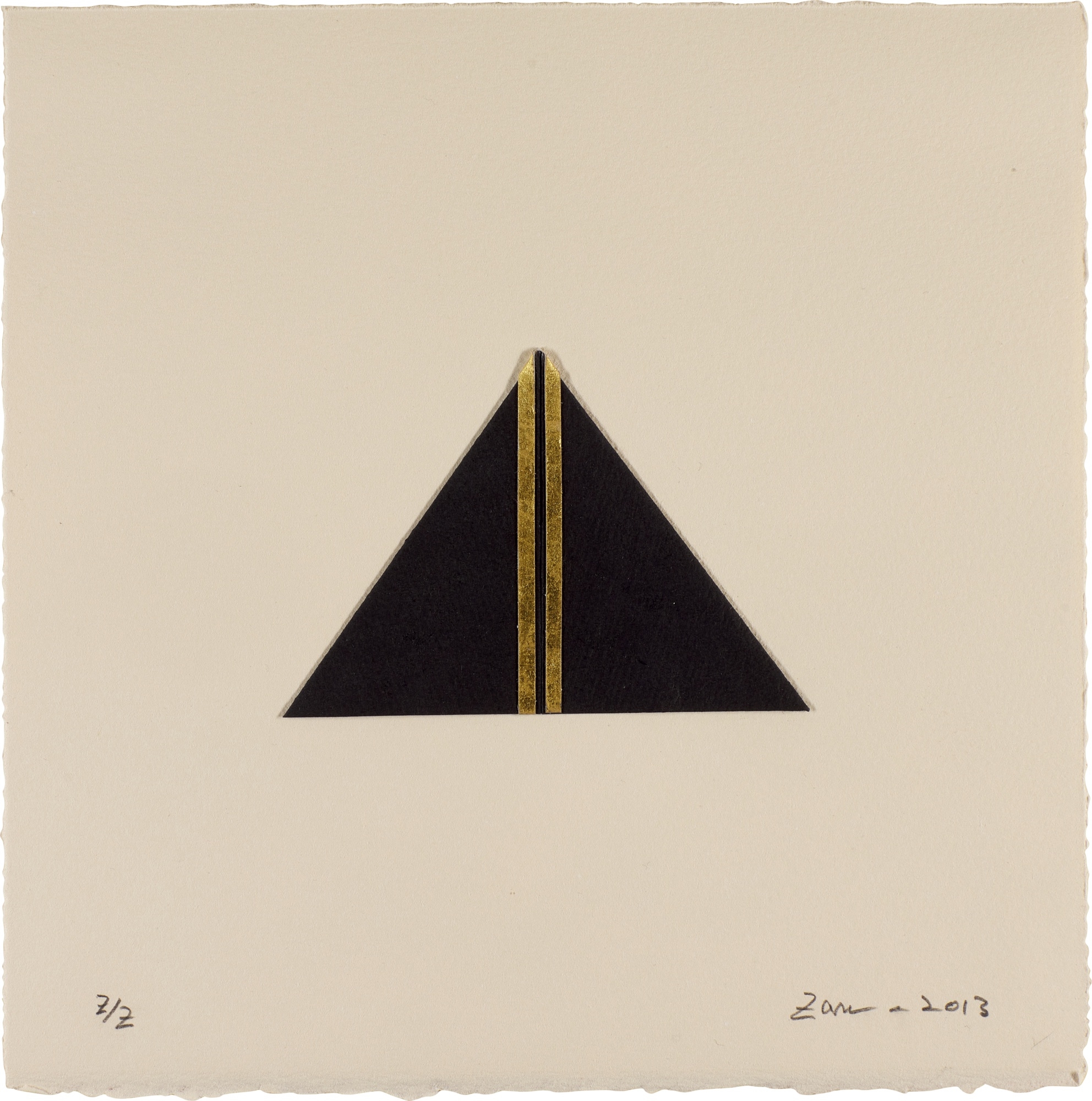 Zarina Hashmi | Untitled (Set of Two | MutualArt