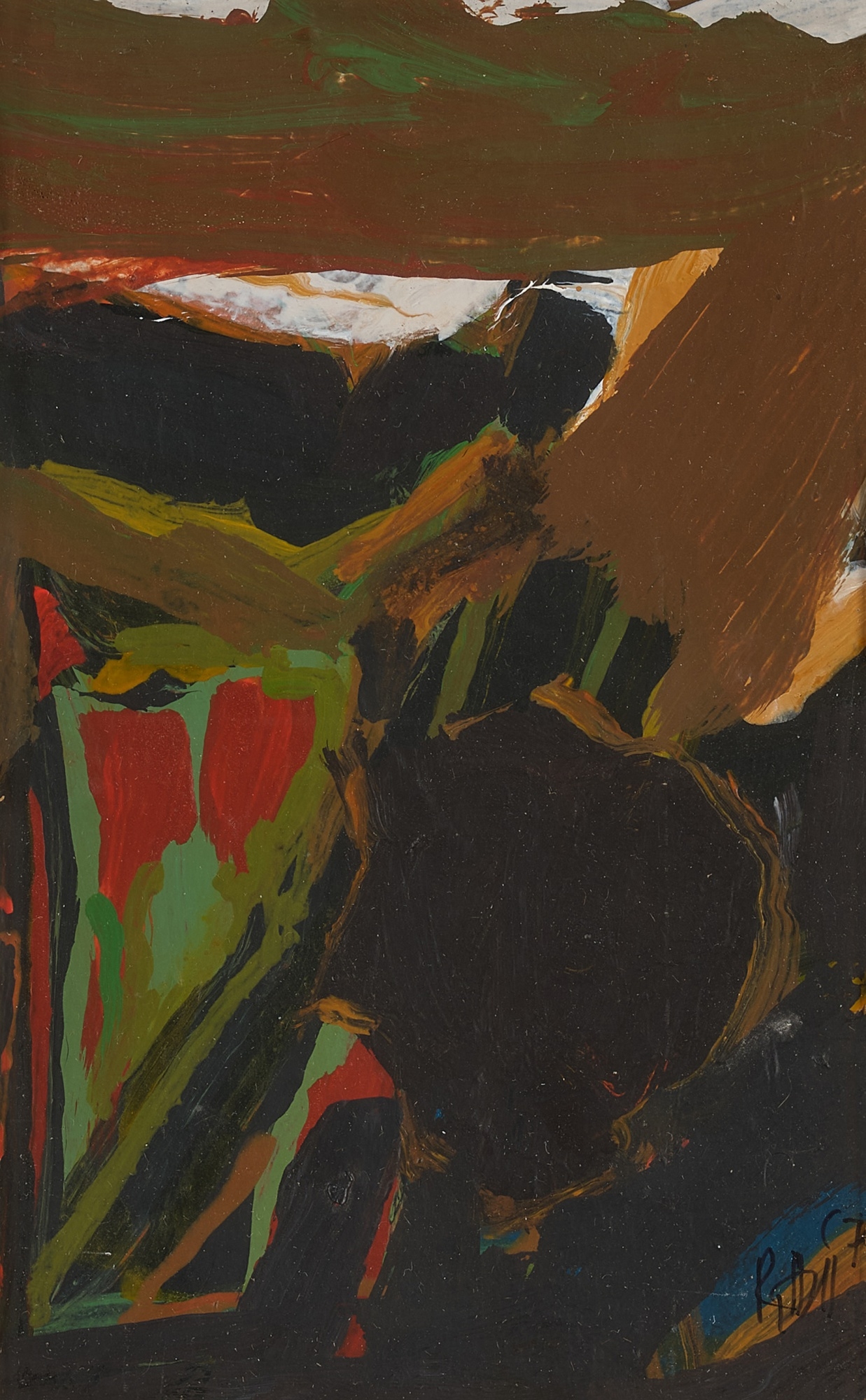 Syed Haider Raza | Untitled (Set of Two | MutualArt