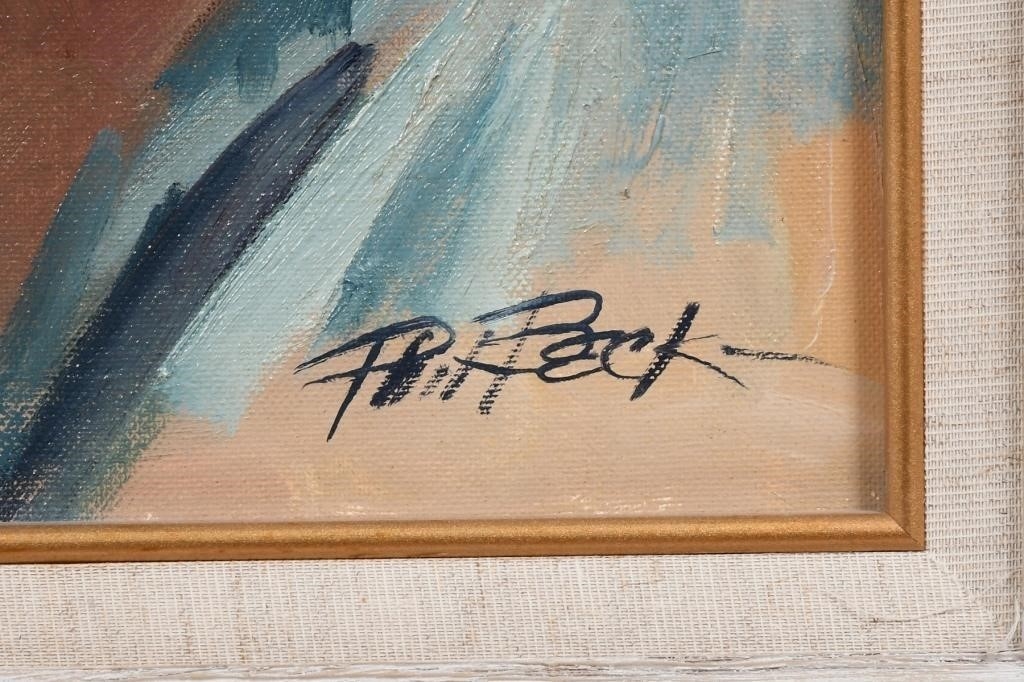 Phil Beck | PHIL BECK PORTRAIT PAINTING OF A YOUNG LADY | MutualArt