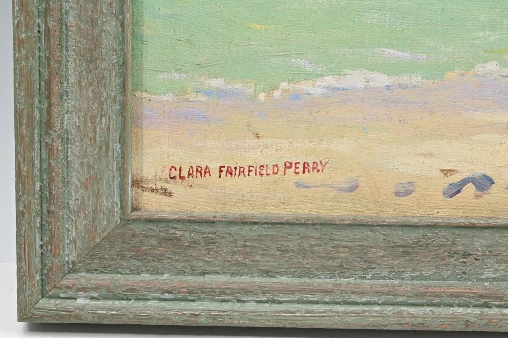 Clara Fairfield Perry | CLARA FAIRFIELD PERRY FLORIDA BEACH PAINTING ...