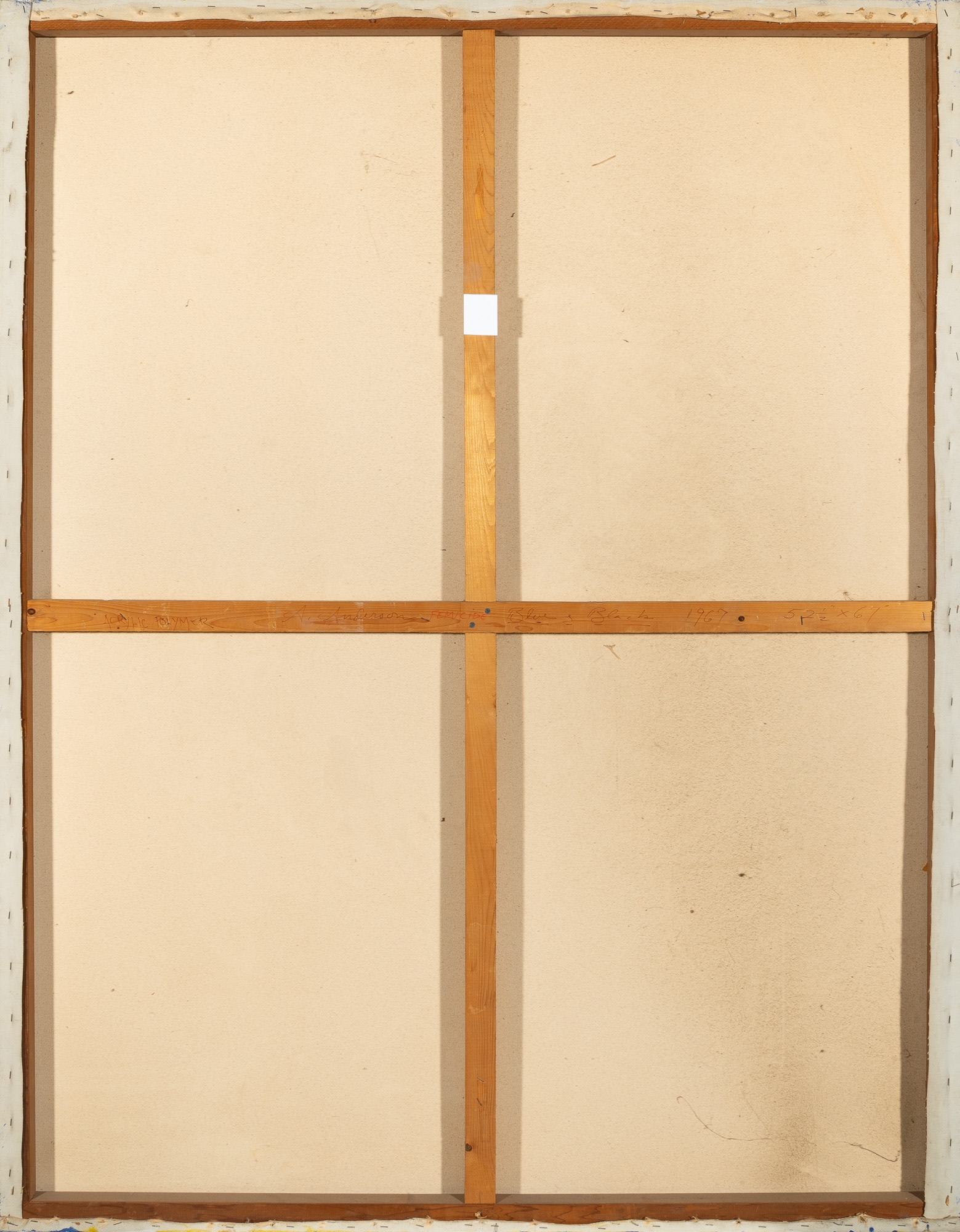 Arthur Anderson | Femicide: Blue and Black, 1967 (1967) | MutualArt