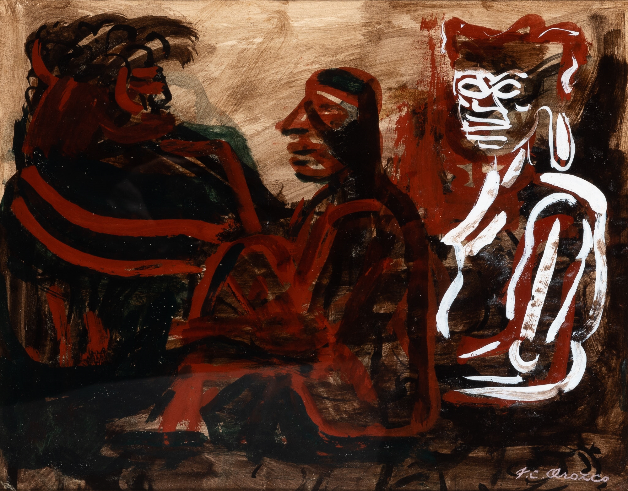 José Clemente Orozco | Portrait of Dolores del Río | MutualArt