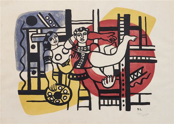Fernand Léger | Contraste de formes (1913) | MutualArt