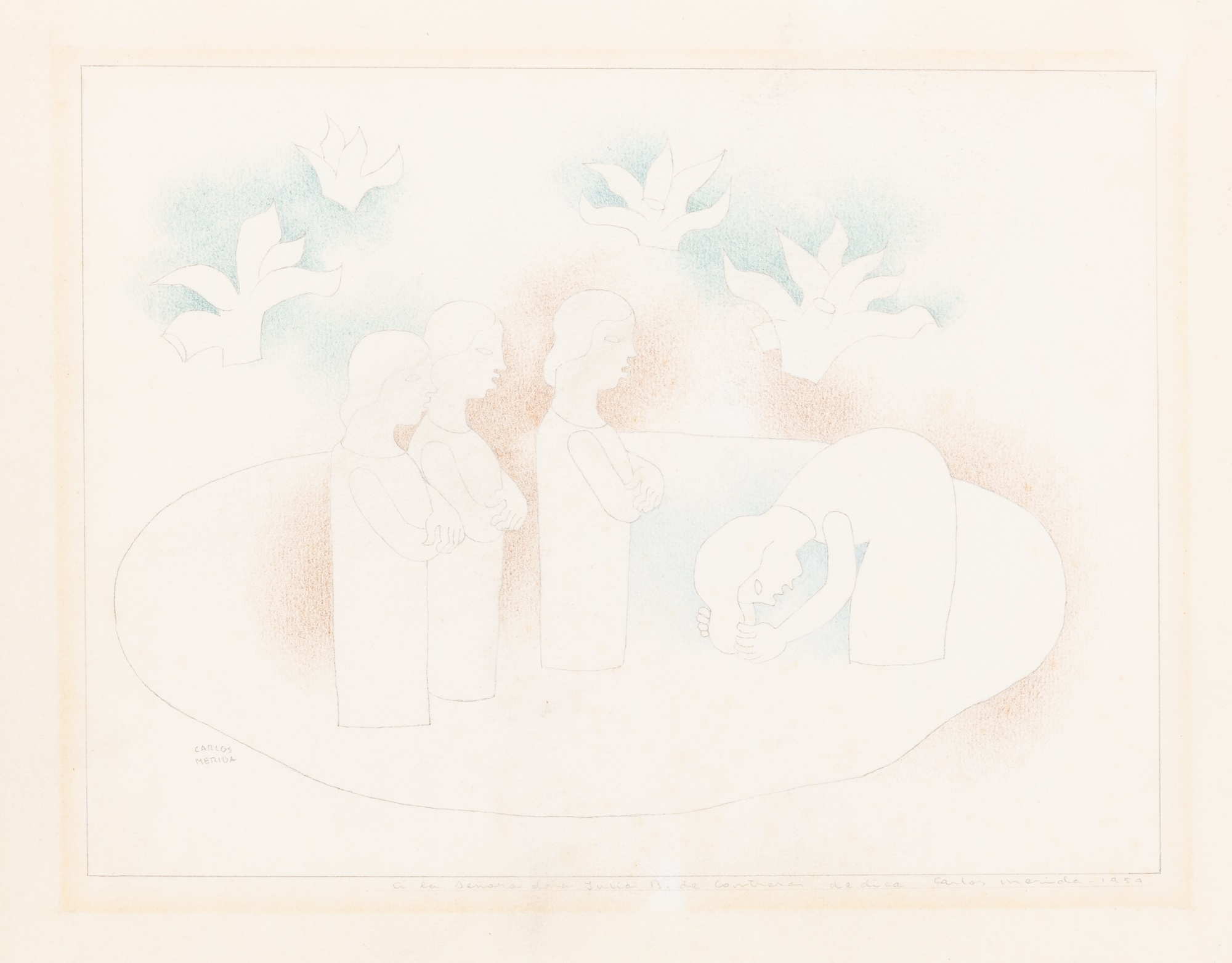 Carlos Mérida | Untitled (1964) | MutualArt