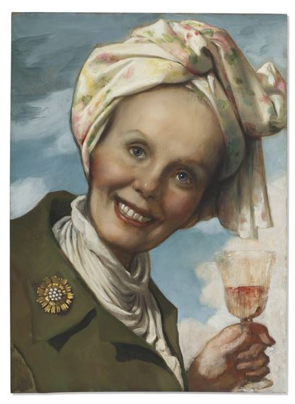 John Currin | Blond Angel (2001) | MutualArt