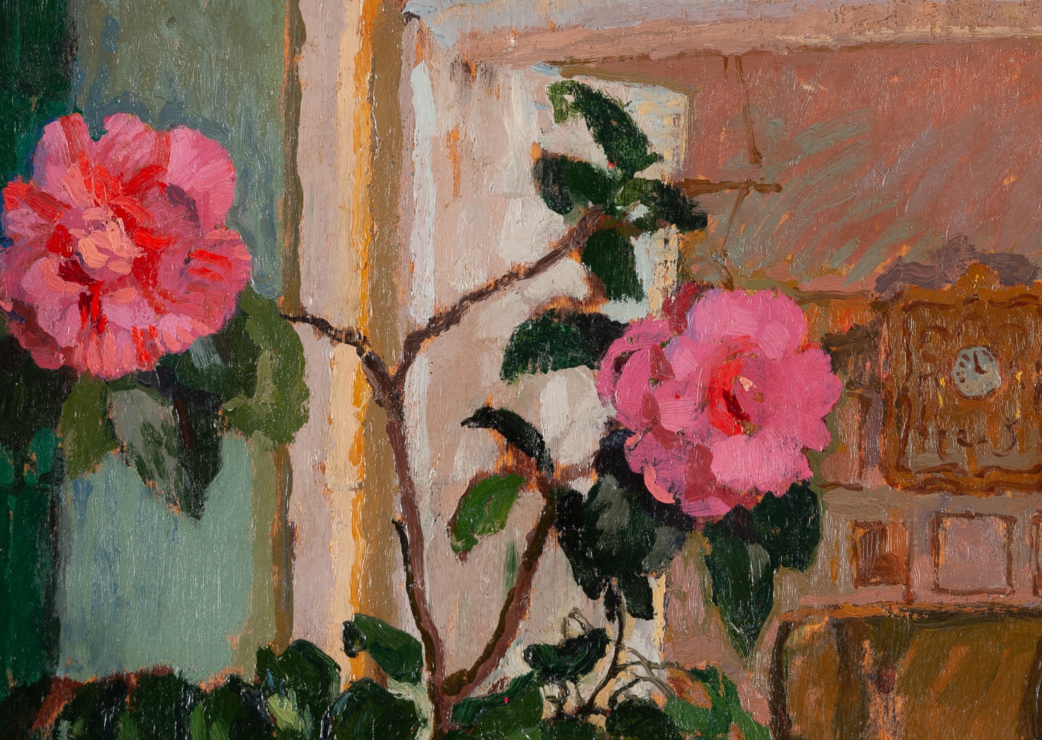 Jozef Mehoffer | Interior of a living room | MutualArt