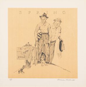 Norman Rockwell | Salty Bird | MutualArt