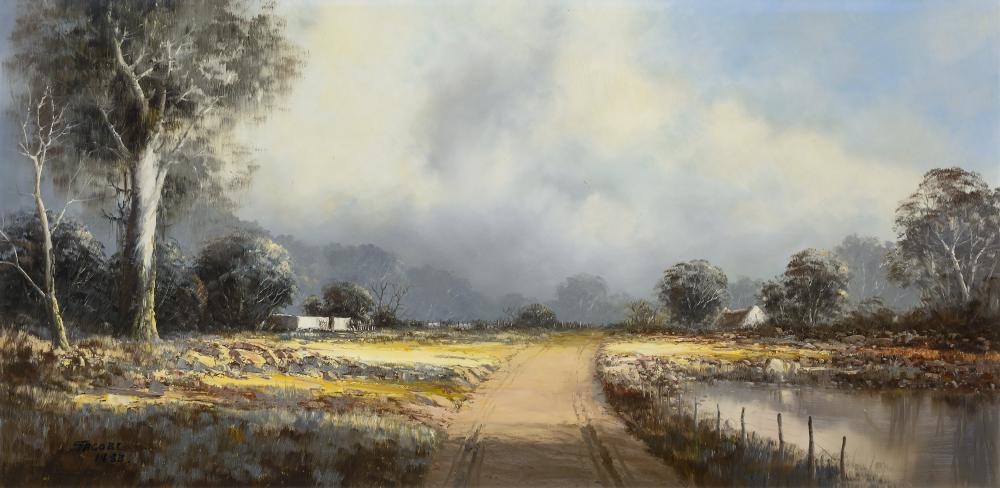 Benjamin Jacobus Davis | Landscape with Trees (1983) | MutualArt