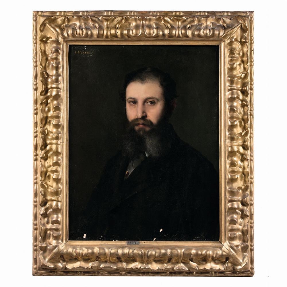 Jean-Jacques Henner | PORTRAIT DE CHARLES PORGES | MutualArt