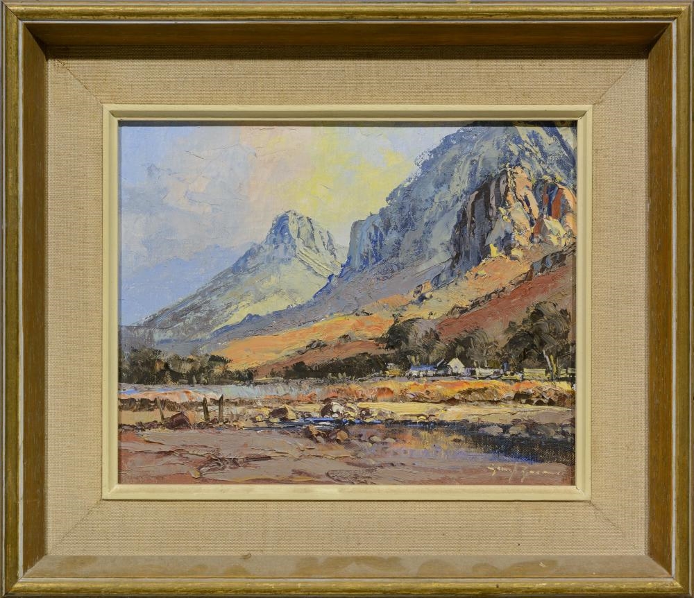 Gerrit Roon | Homestead under Blue Gum Trees | MutualArt