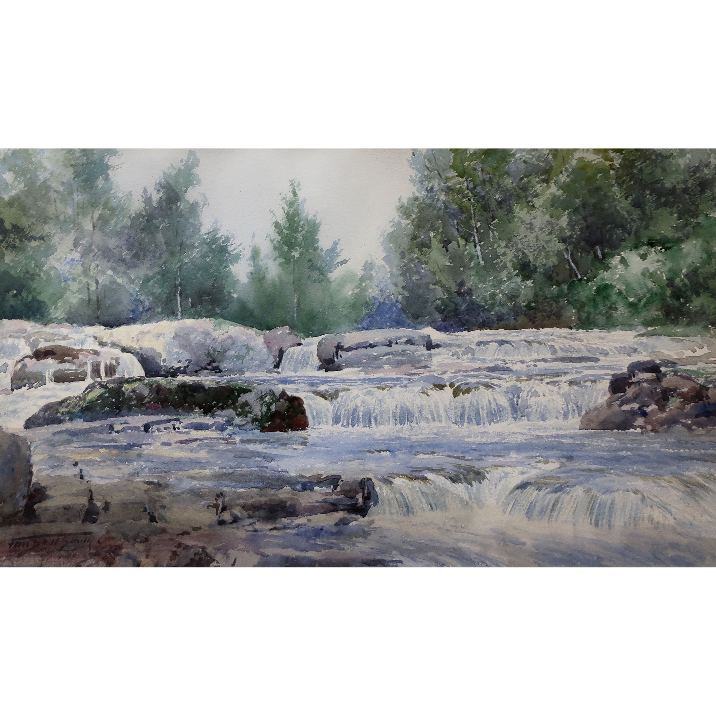 Frederic Marlett Bell-Smith | UNTITLED (WATERFALLS | MutualArt