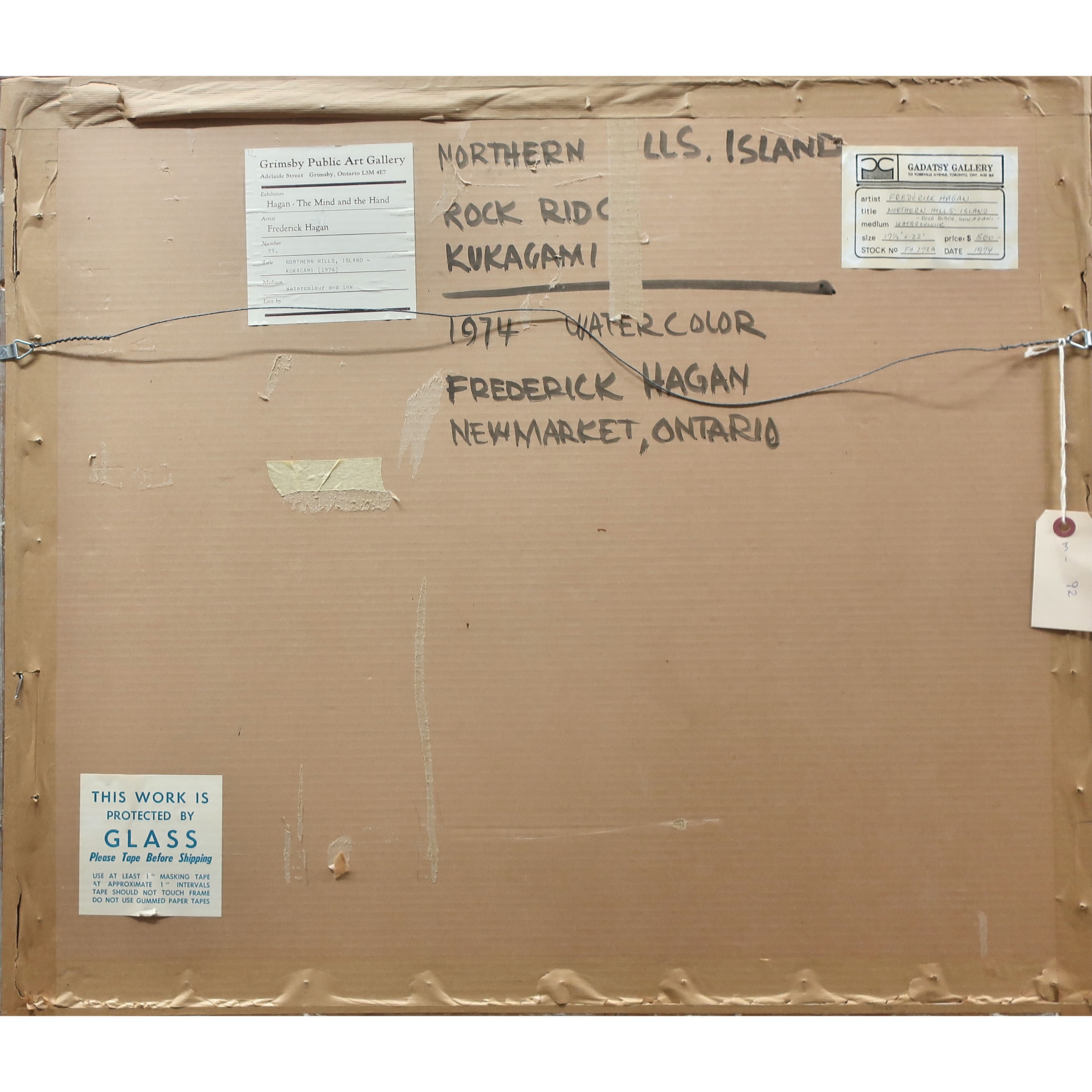 Frederick Hagan | NORTHERN HILLS ISLAND - ROCK RIDGE, KUKAGAMI (1974 ...