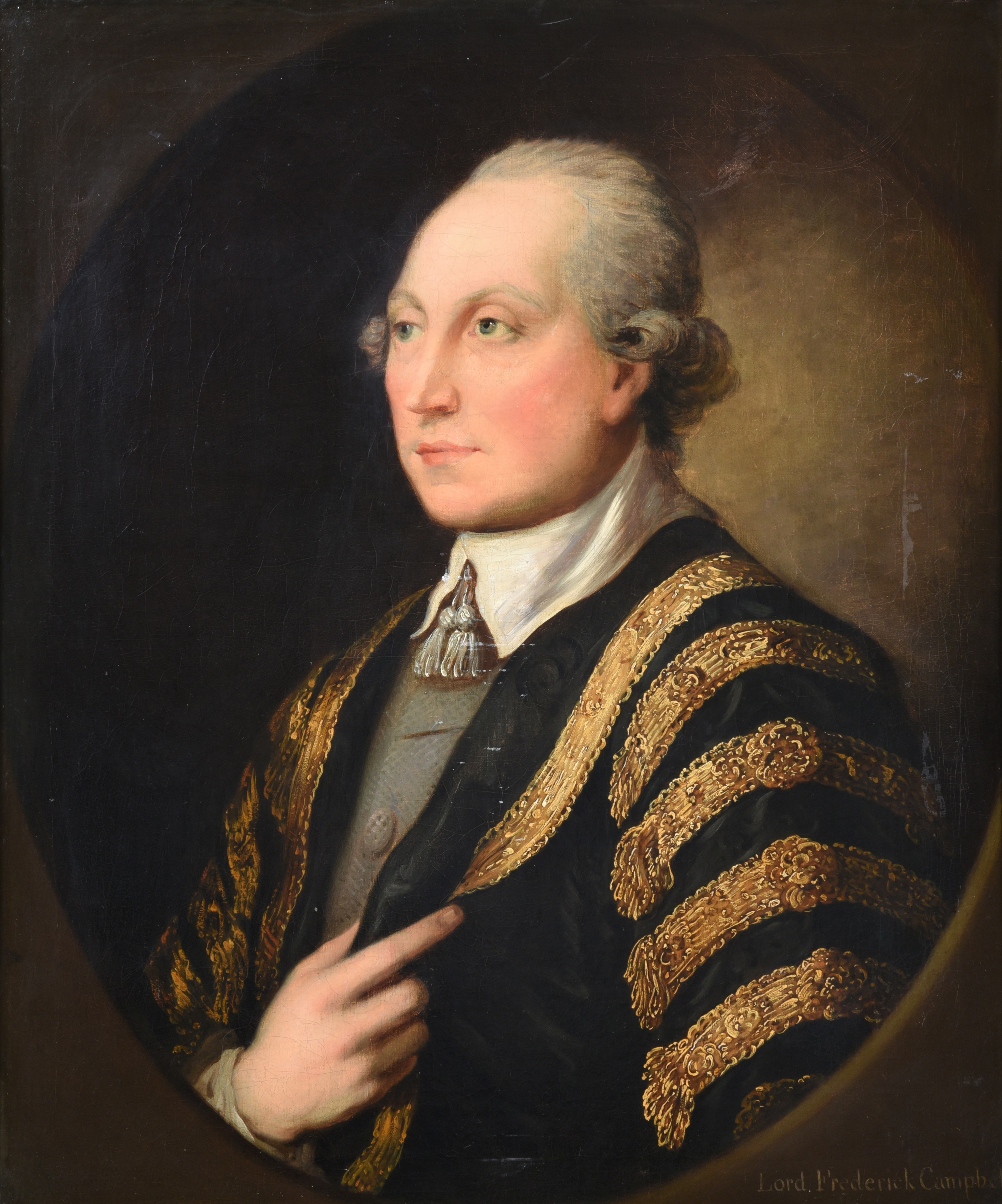 Thomas Gainsborough | Portrait of Lord Frederick Campbell | MutualArt