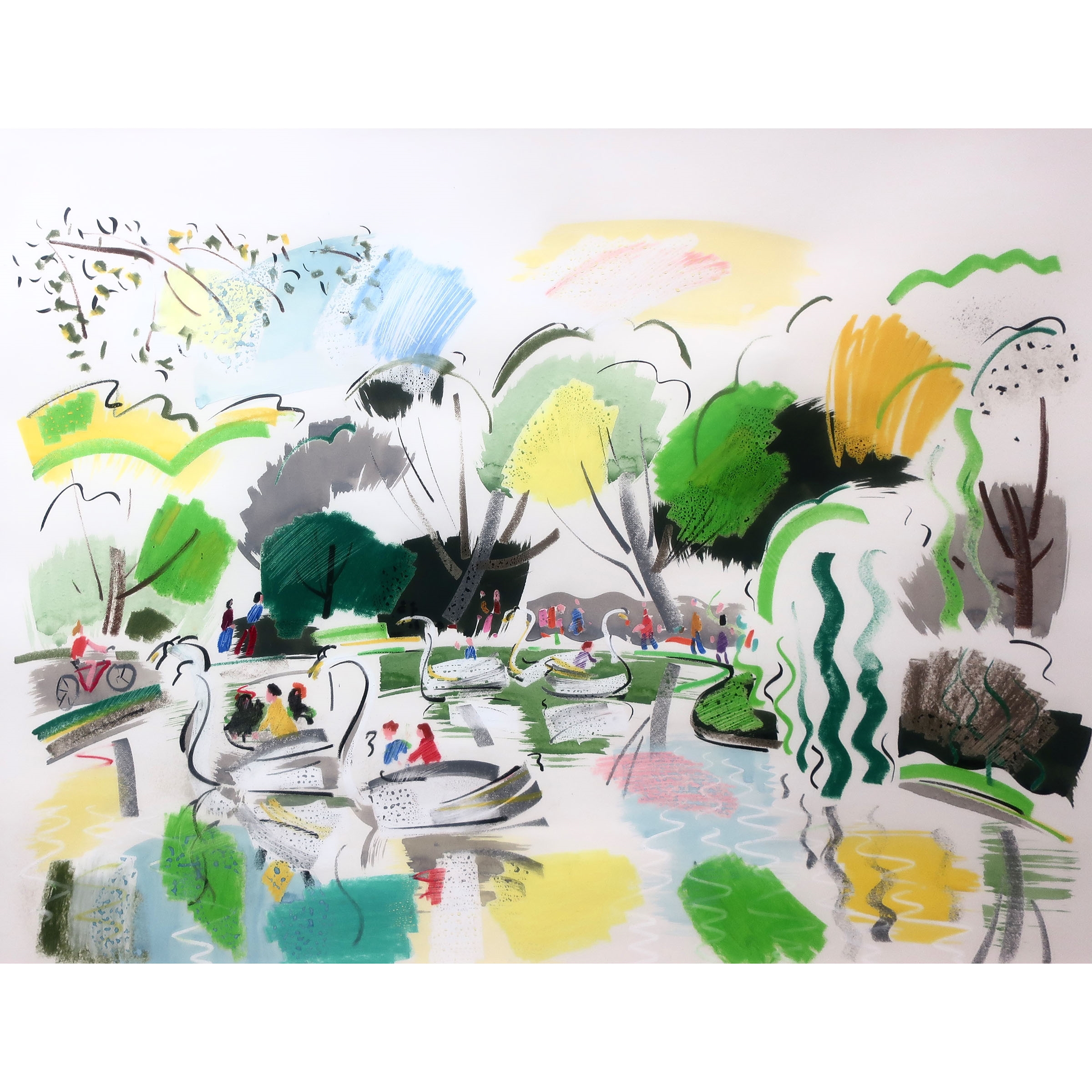 Rod Prouse | SUMMER SWAN | MutualArt