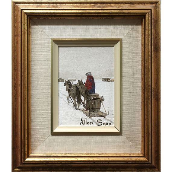 Allen Sapp | TAKING HOME THE WATER | MutualArt