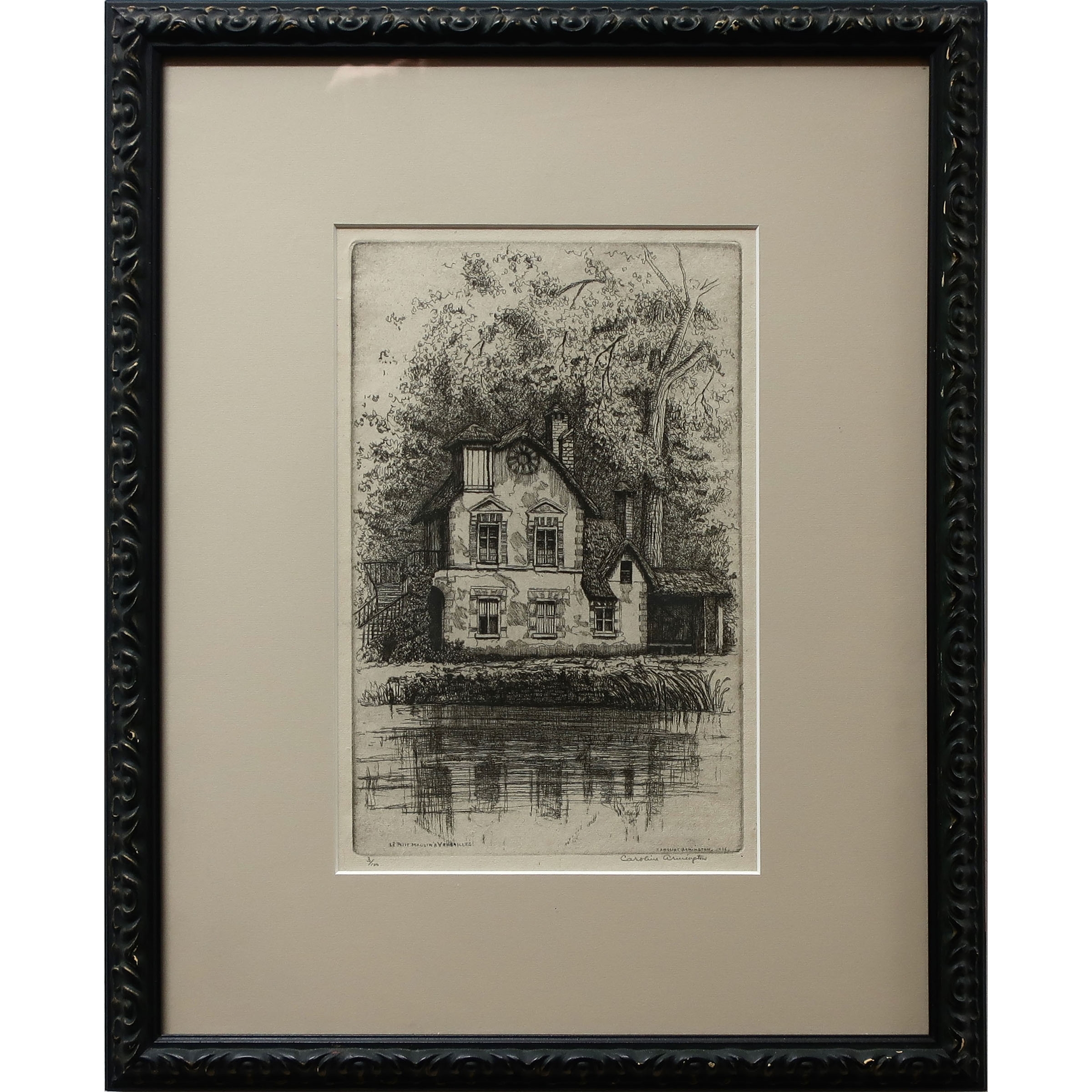 Caroline Helena Armington | LE PETIT MOULIN À VERSAILLES, 1926 (1926 ...